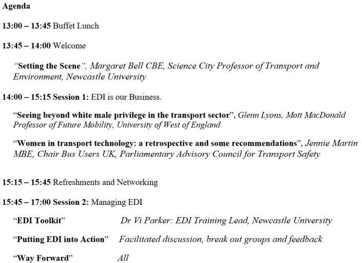 EDI@UTSG present in-person workshop in Newcastle University – UTSG